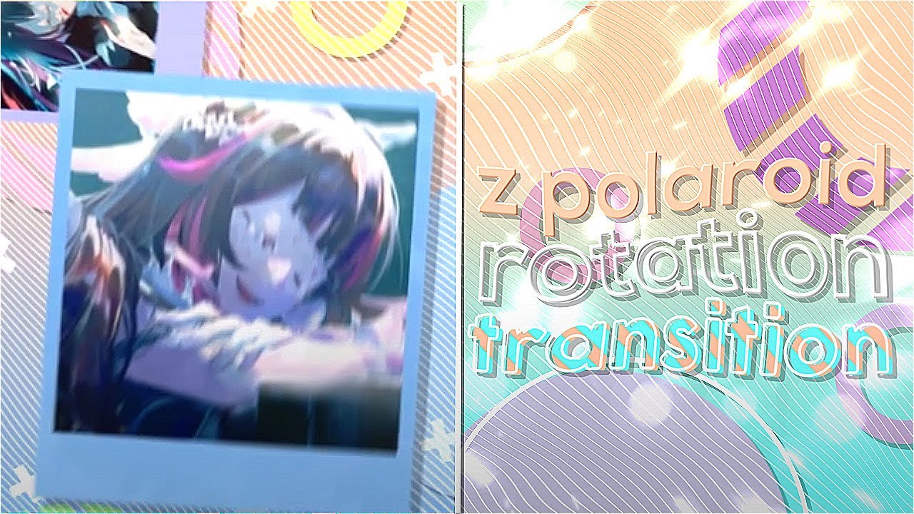 Z POLAROID ROTATION | CANDY STYLE | AFTER EFFECTS - YouTube