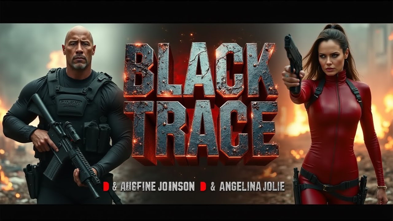 "BLACK TRACE" – Dwayne Johnson & Angelina Jolie in a Next-Level Action Thriller [8K Cinematic ...