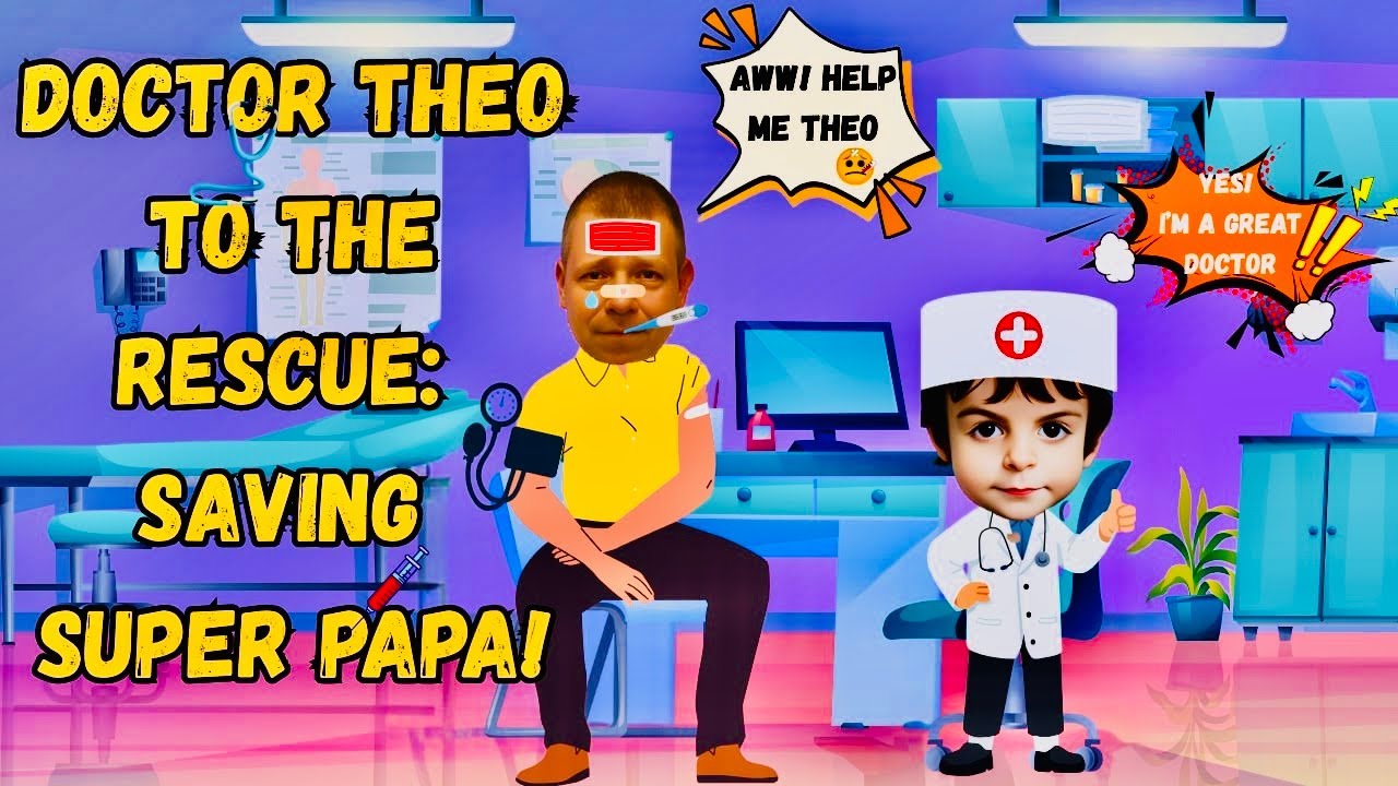 #Doctor #TheoToTheRescue, Helping Super Papa to Feel Better! - YouTube