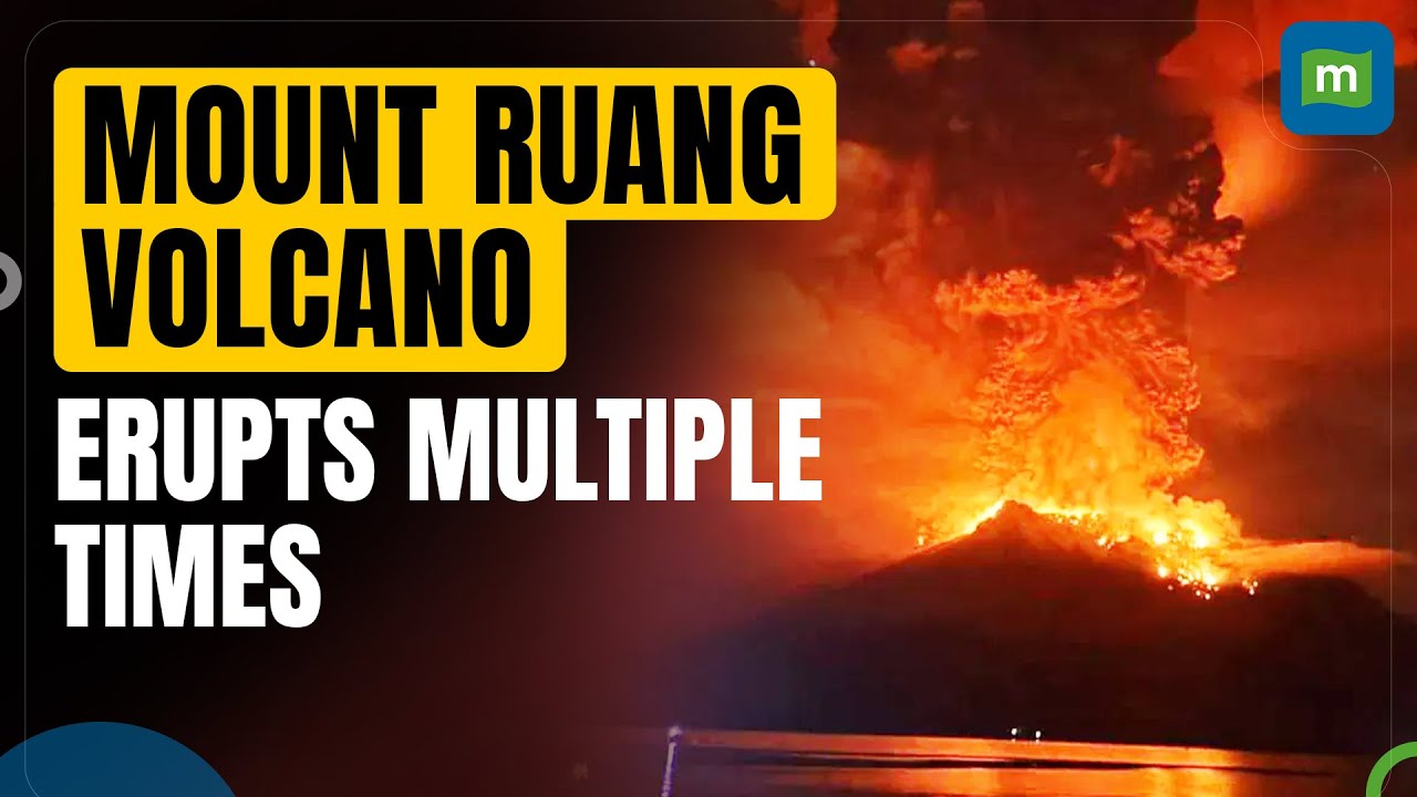 Indonesia's Mount Ruang Volcano Erupts Five Times In A Row ...