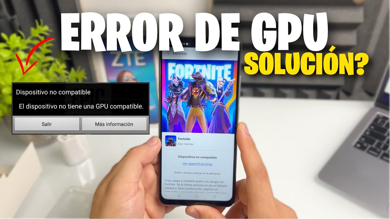 ¿SOLUCIÓN al ERROR DE GPU en FORTNITE ? REQUISITOS MINIMOS en 2023 ...