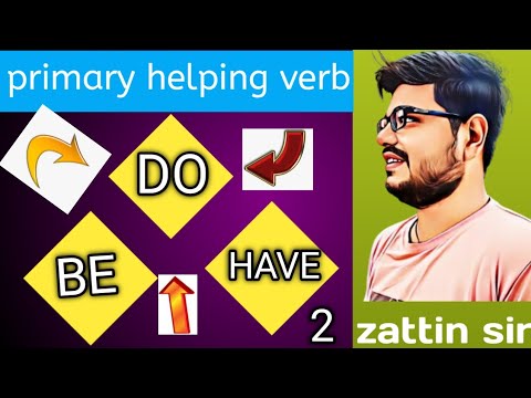 primary helping verb// DO//BE//HAVE By zattin sir// linking verb ...