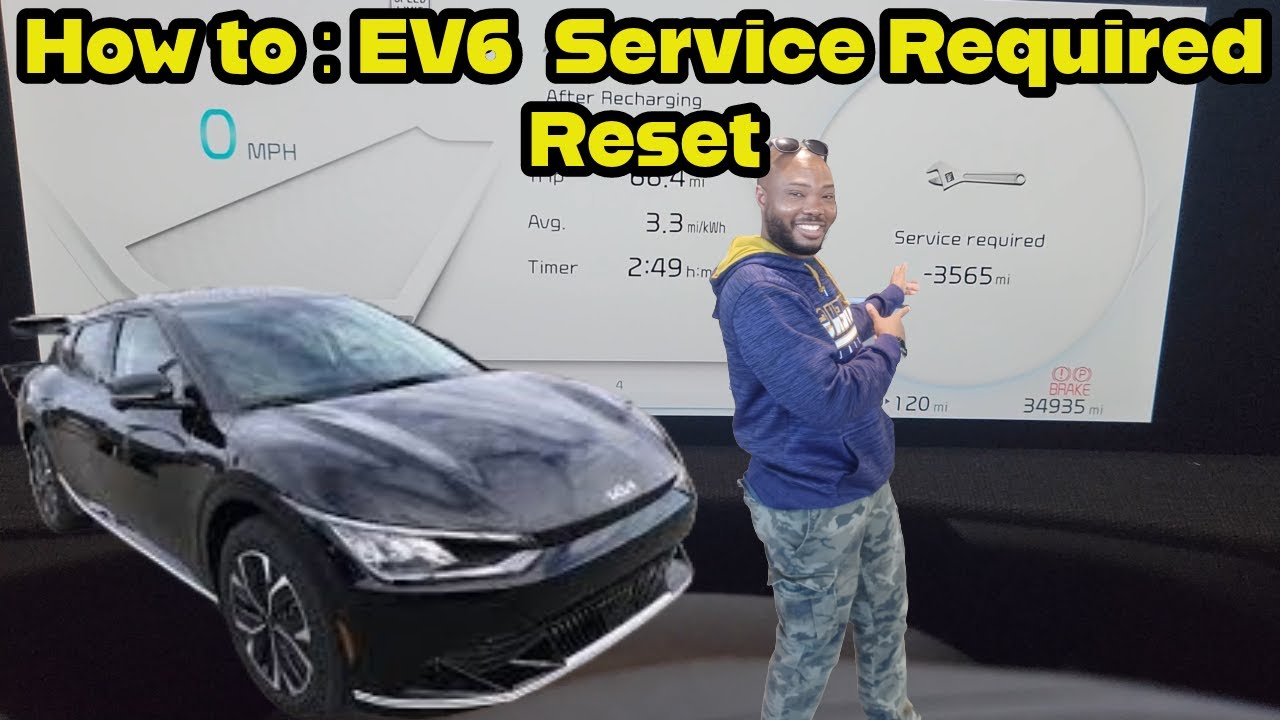 Step by Step Tutorial for Resetting Your EV6 Service Required Light - YouTube