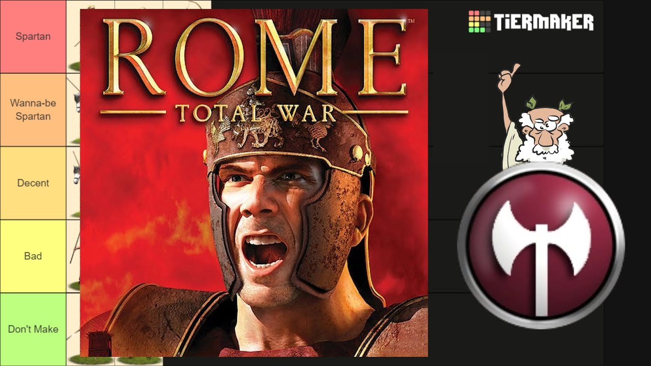 Tierlist of Germania's Unit Roster in Rome: Total War - YouTube