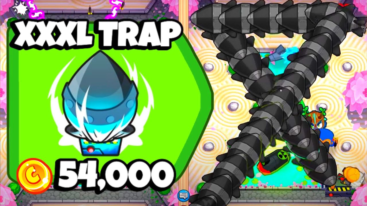 It's funny how BROKEN the $54,000 XXXL Bloon Trap is in Bloons TD ...