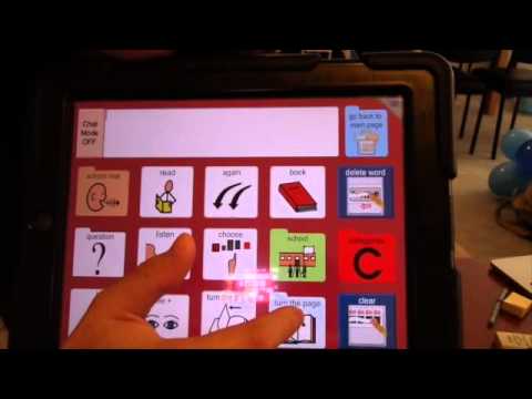 Vocab for school subject on PODD Compass - YouTube