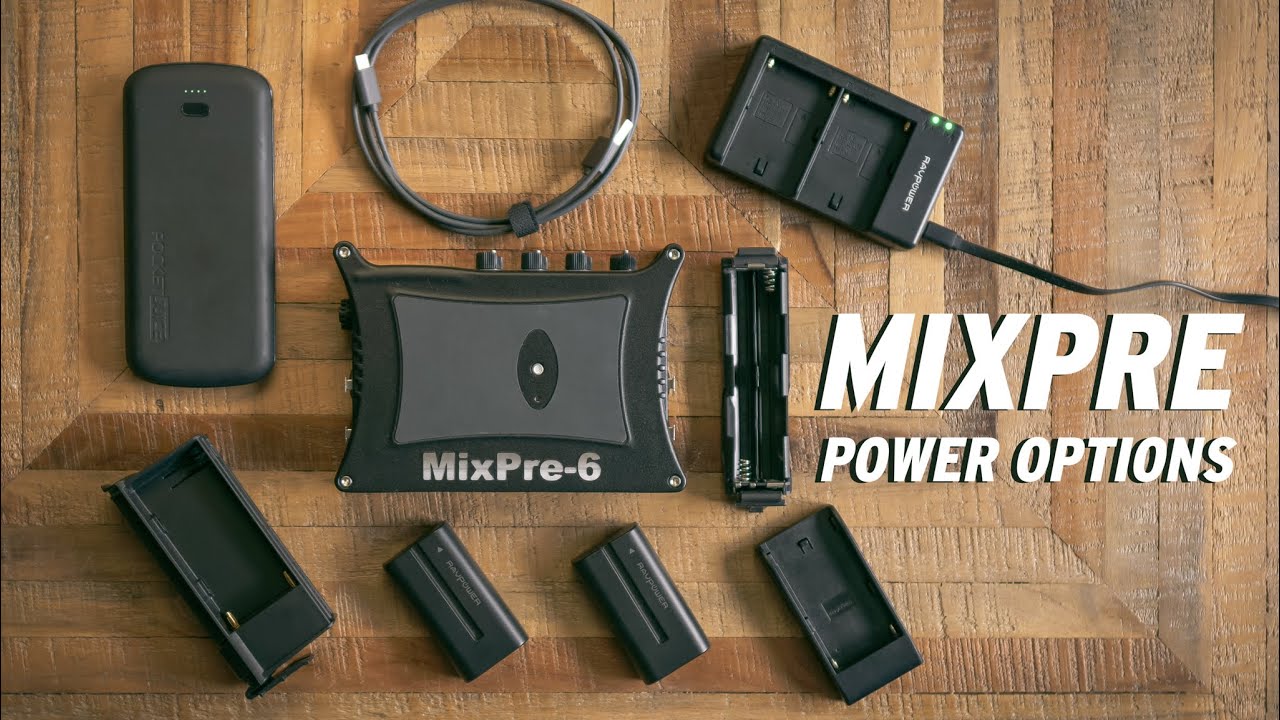 MixPre 3 & 6 All Powering Options - YouTube