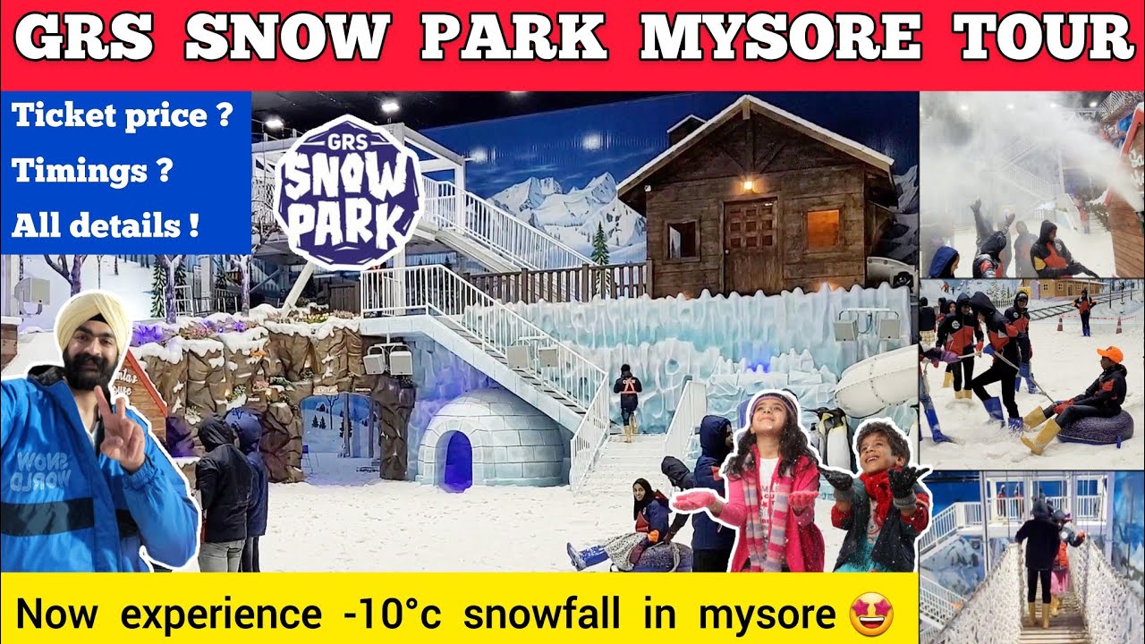 Grs snow park mysore 2024 - grs snow park mysore video | Grs fantasy ...