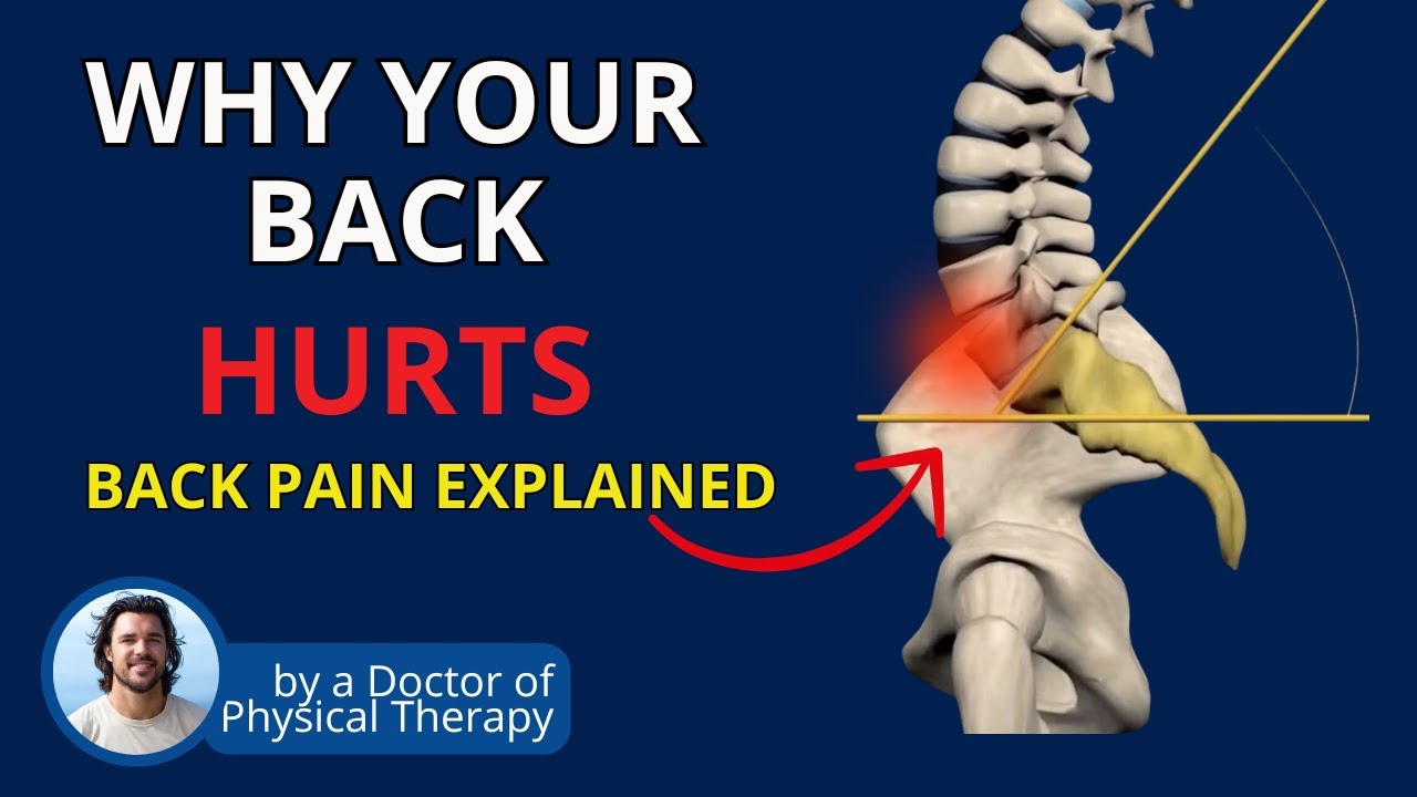 Back Pain from Spondy, Sciatica, Stenosis | Causes & Pain Fix - YouTube