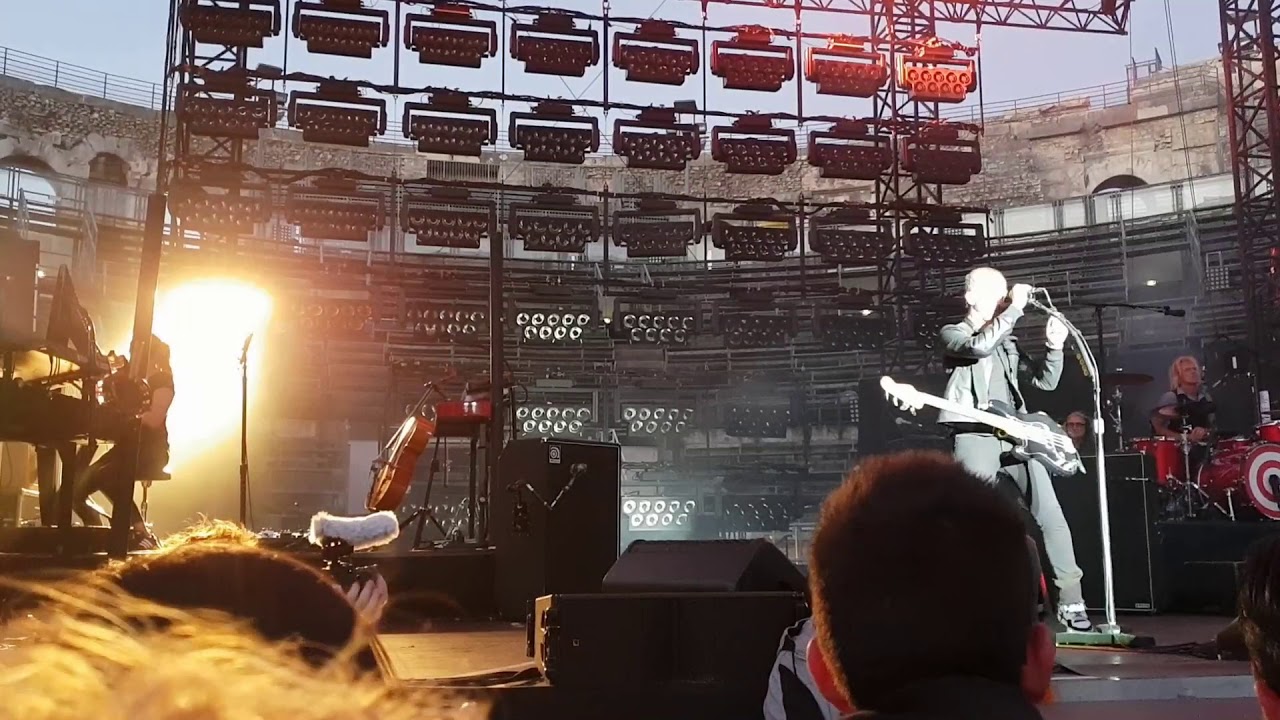 Concert Calogero aux arènes de Nîmes 22 Juin 2018 + 1ère partie Elsa ...