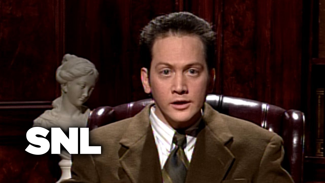 Rob's Apology - Saturday Night Live - YouTube