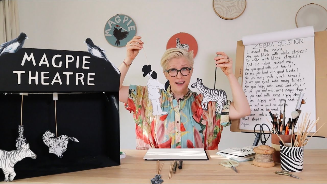 How To Draw A Zebra from 'Zebra Question' by Shel Silverstein- Art and ...