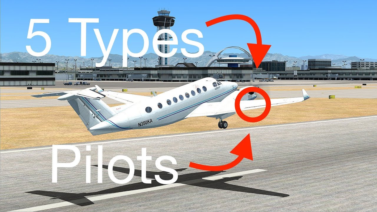 TOP 5 TYPES OF PILOTS in FLIGHT SIMULATORS - YouTube