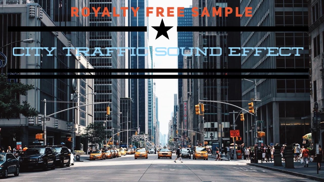 City Traffic Rush Hour Sound Effect / Sound Of City Traffic / Rush Hour ...