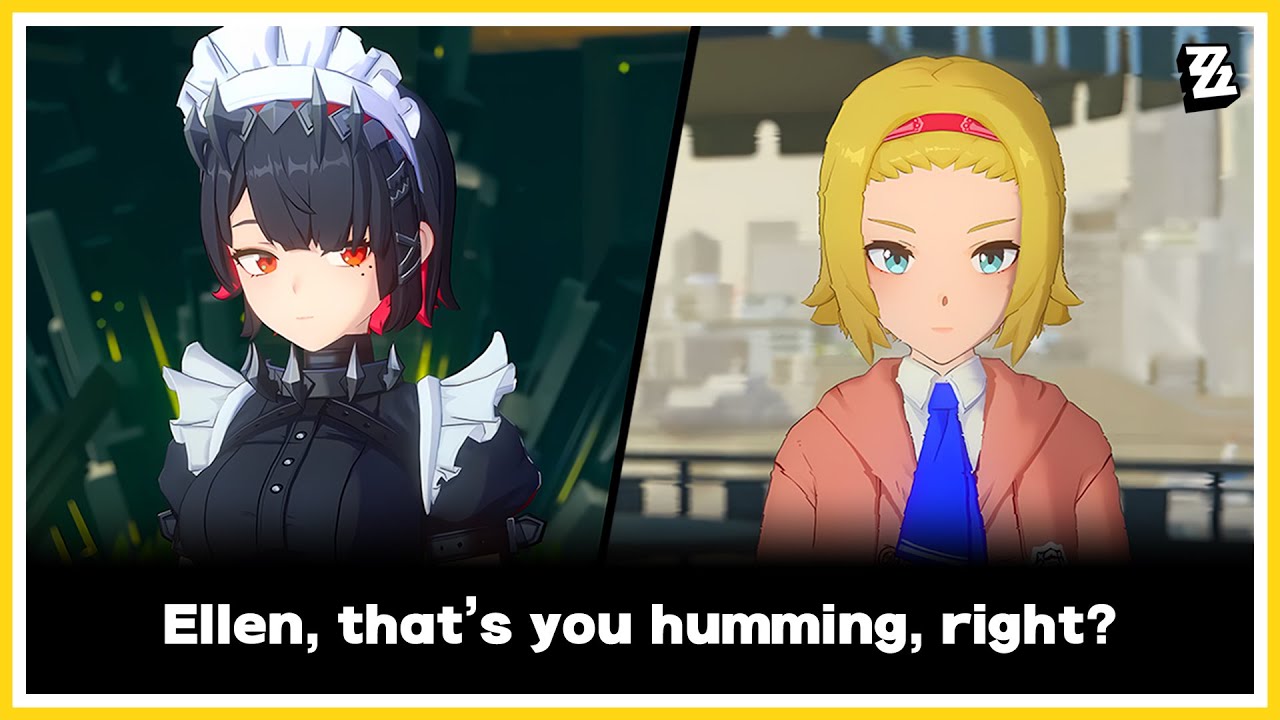 【CN Dub / ENG Sub】Ellen Humming Cutscene | Ellen Agent Story Quest ...