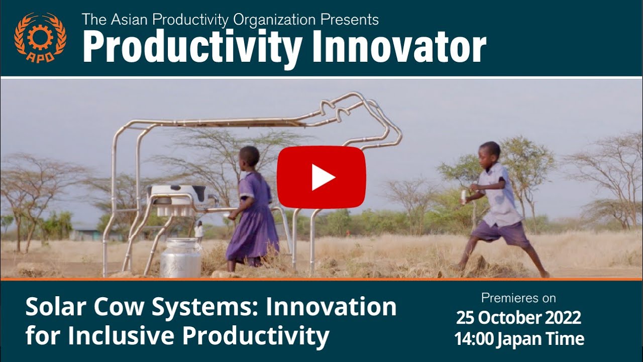 Solar Cow Systems: Innovation for Inclusive Productivity - YouTube