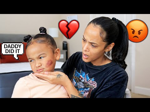 DAD HIT ME PRANK ON MOM