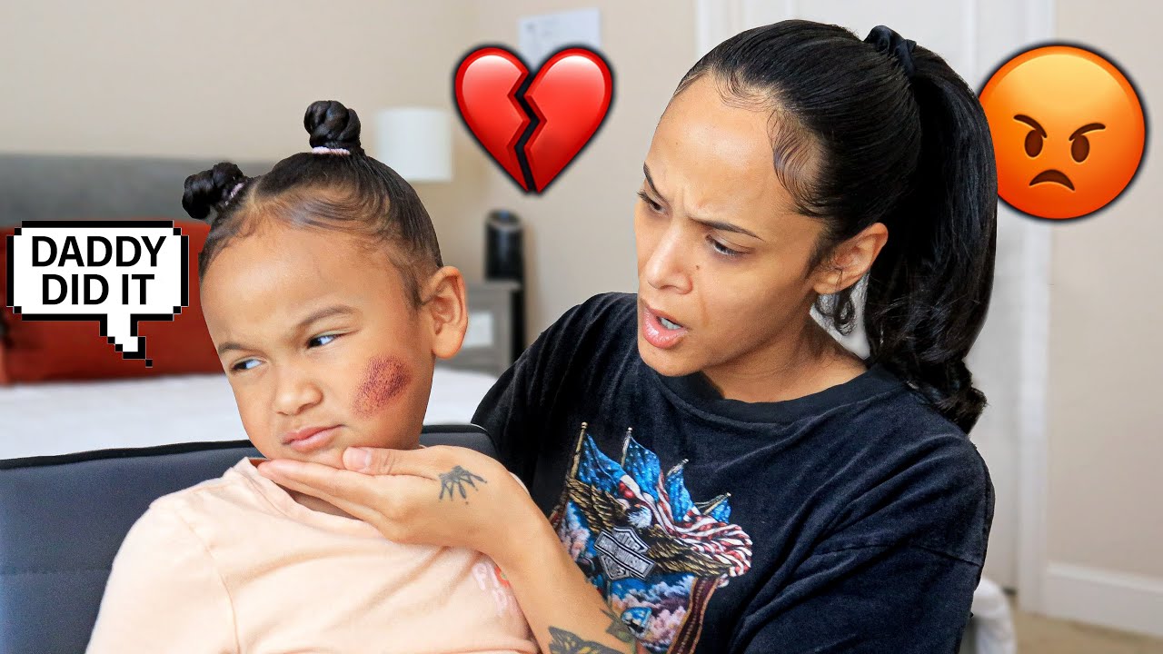 DAD HIT ME PRANK ON MOM - YouTube