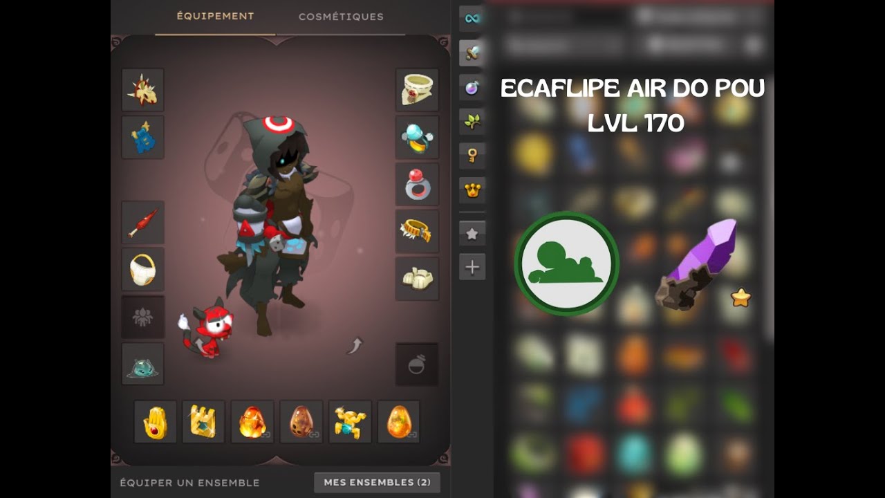 🐾 Ecaflip Air Do Pou lvl 170 : Il n'y a pas que les Forgelance et les ...