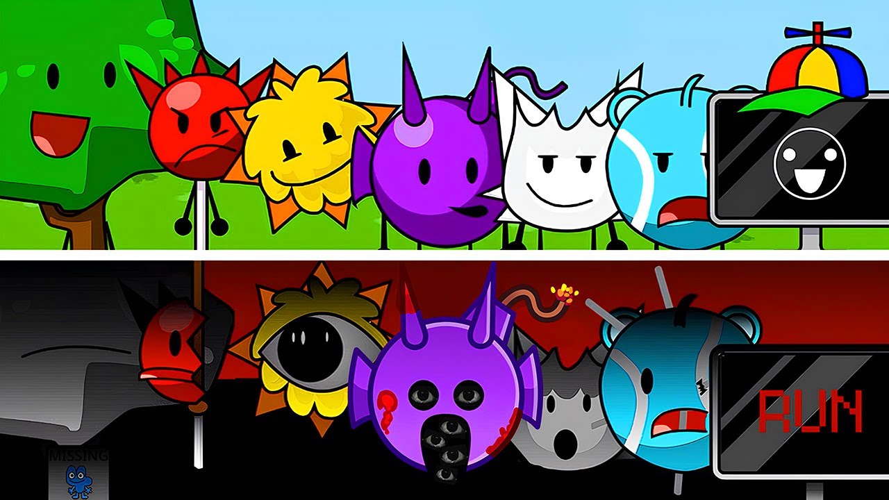 Incredibox Sprunki BFDI Mod | Normal Versions Vs Horror Versions - YouTube