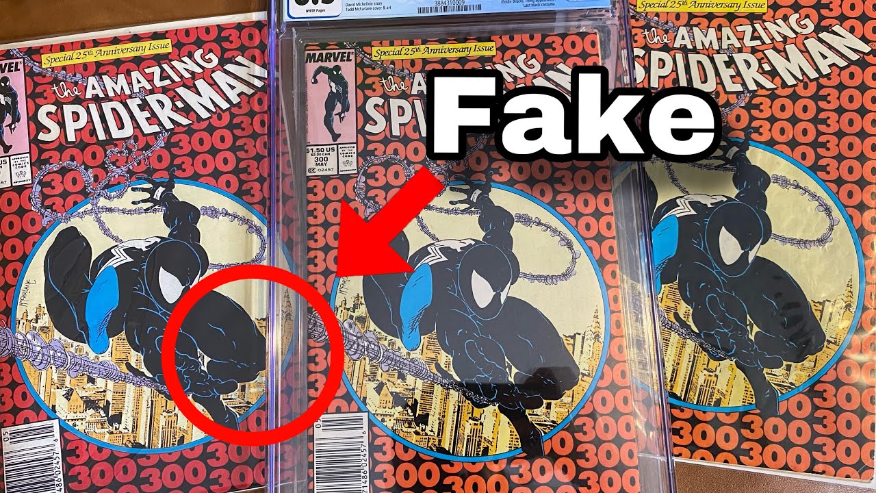 What’s In Your Collection? How to Spot a FAKE Comic Book - YouTube