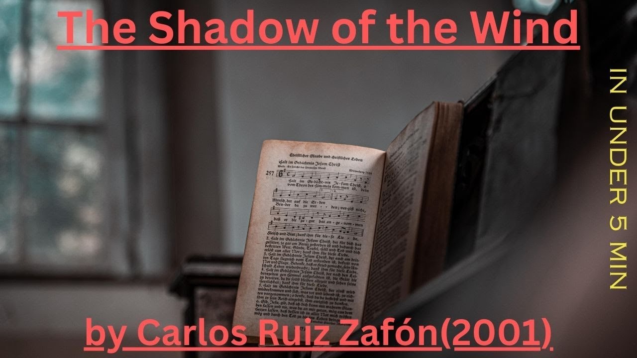 Short Summary of Book The Shadow of the Wind by Carlos Ruiz Zafón In ...