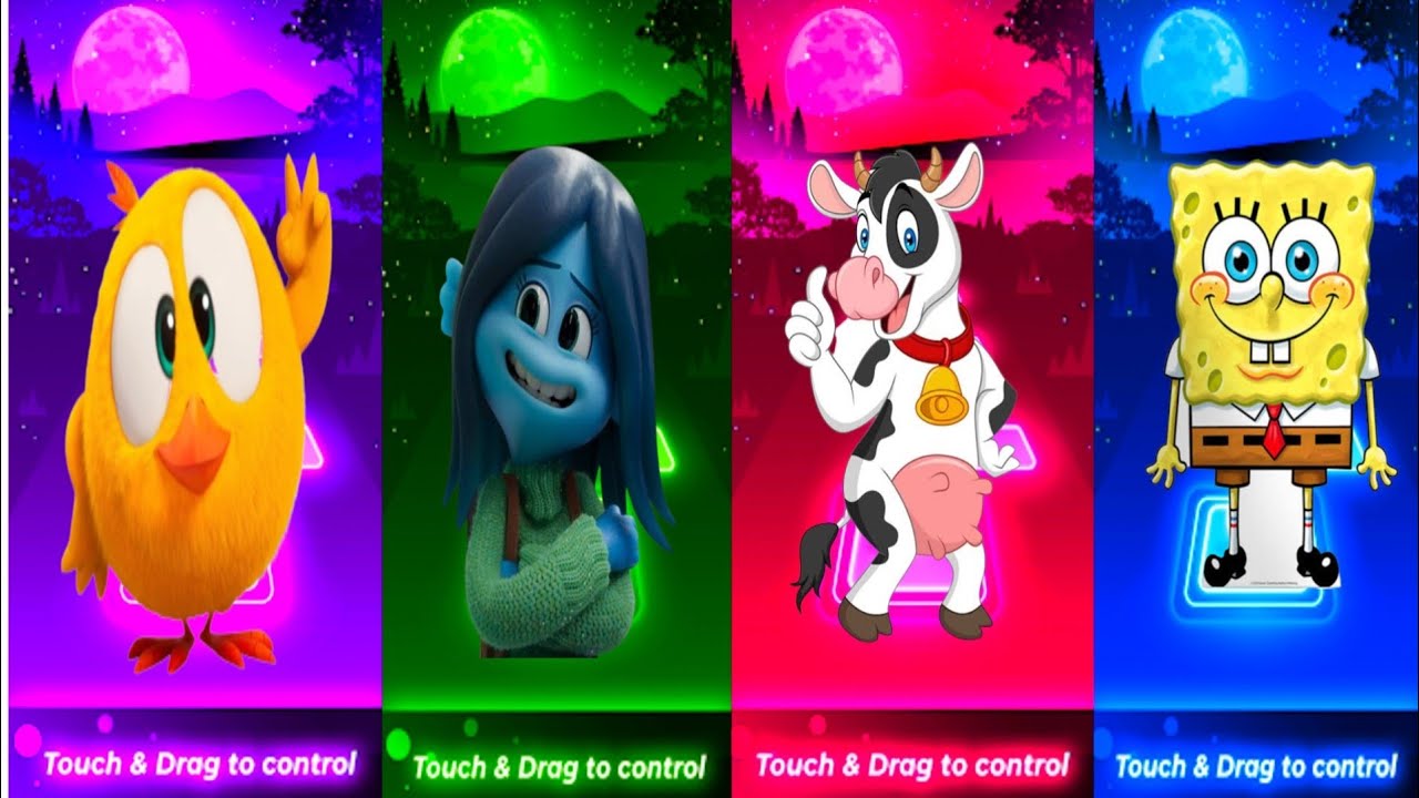 Wheres_Chicky🆚Ruby_Gillman🆚FUNNY_COW🆚SpongeBob_SquarePants💫Who is best ...