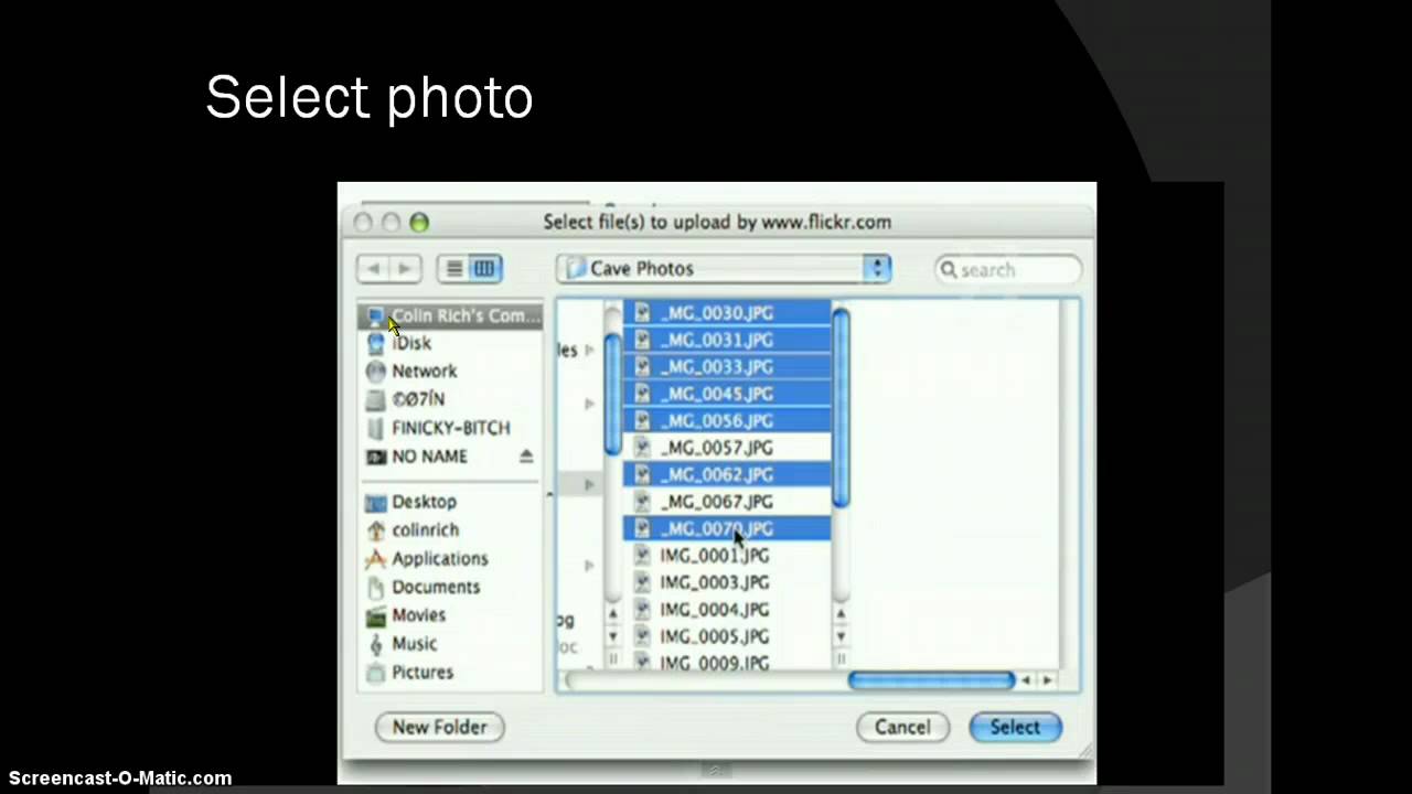 Flickr software - YouTube