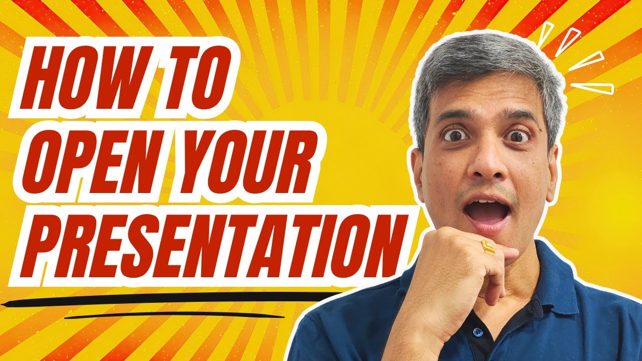 Best Opening Hack to ace your Technical Presentations - YouTube