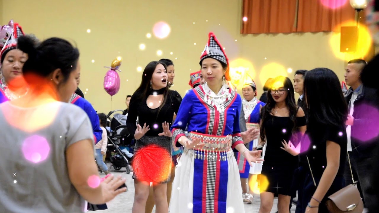 hmong noj peb caug sarrians france 2018 2 - YouTube