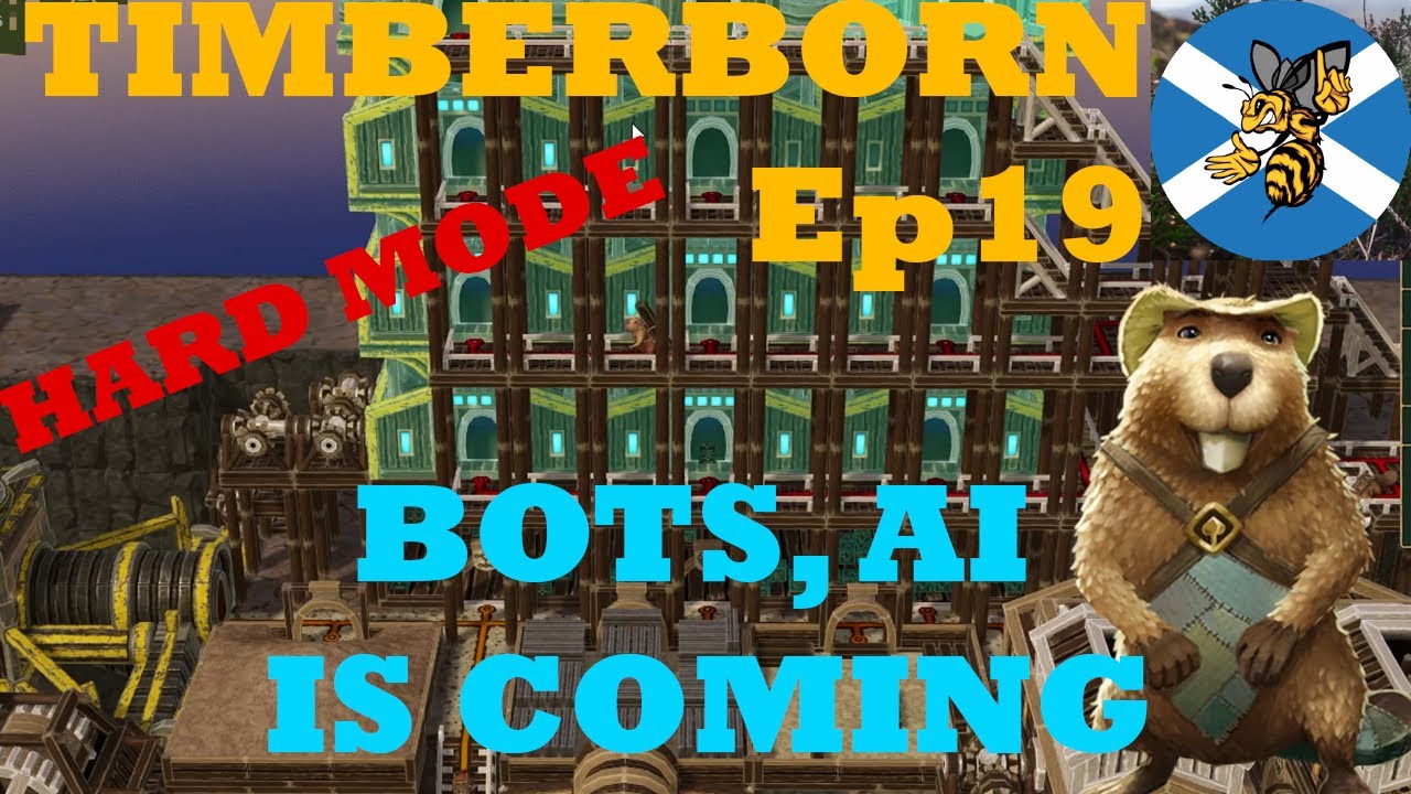 Bots, AI is coming!: Timberborn Update 5 Hardmode Ep19 - YouTube