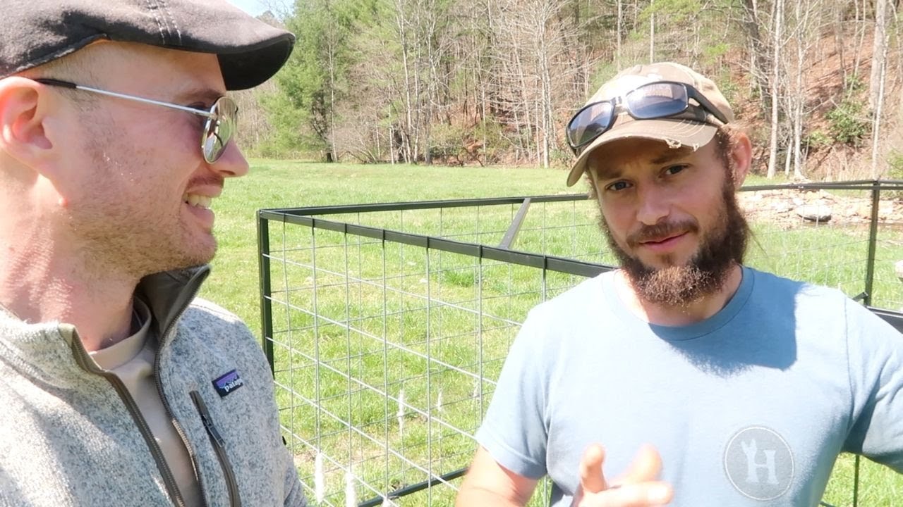 Ben Hollar on Building Justin Rhodes' Mobile Sheep Pen | Wrestling Cage ...