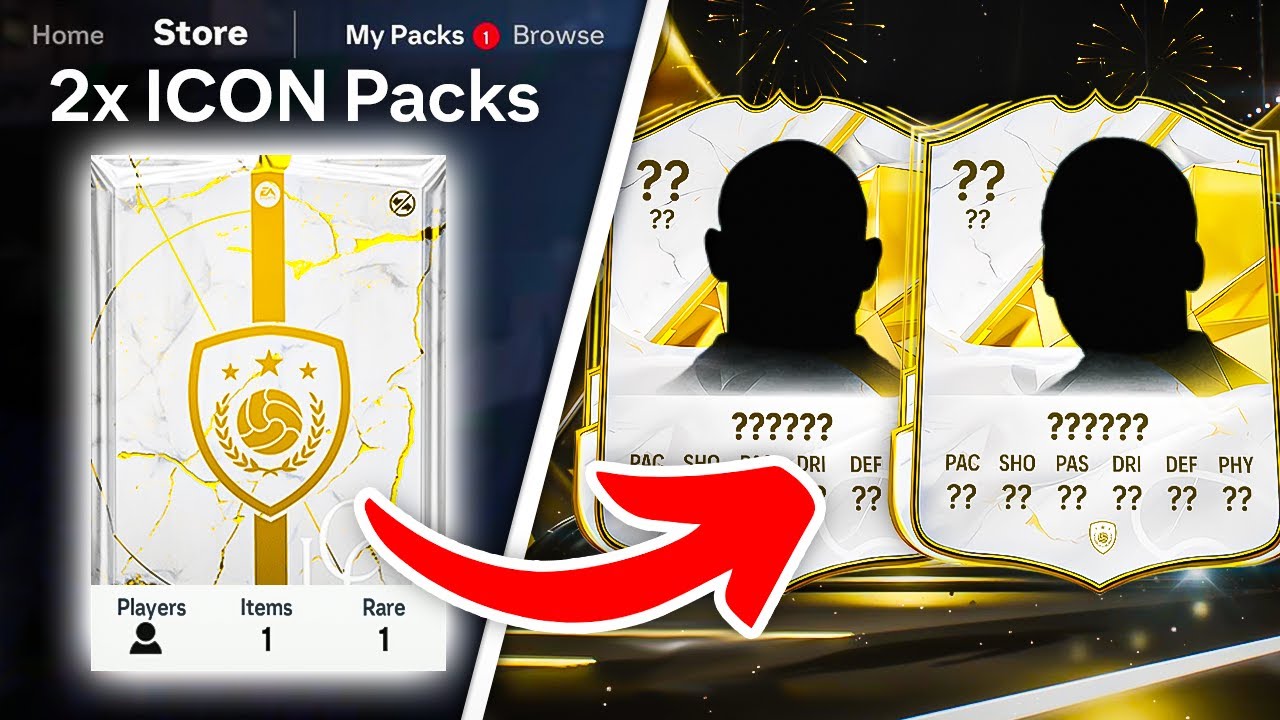 I PACKED 2x ICONS! 🥳 FC 25 Ultimate Team - YouTube