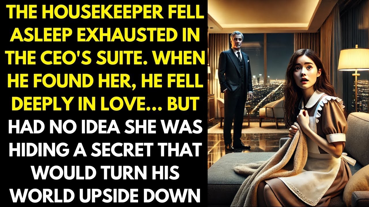 THE HOUSEKEEPER FELL ASLEEP EXHAUSTED IN THE CEO'S SUITE WHEN HE FOUND ...