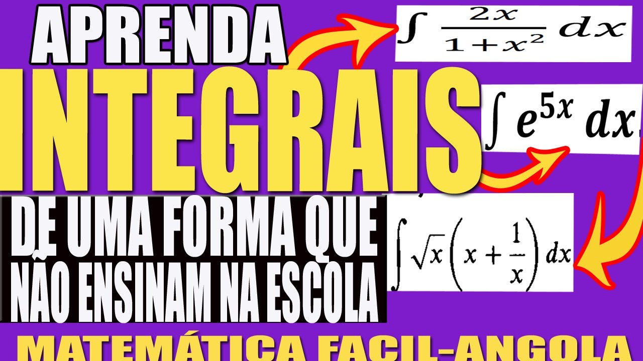 A MELHOR FORMA DE COMO RESOLVER UMA INTEGRAL (MÉTODO POR PARTE) - YouTube