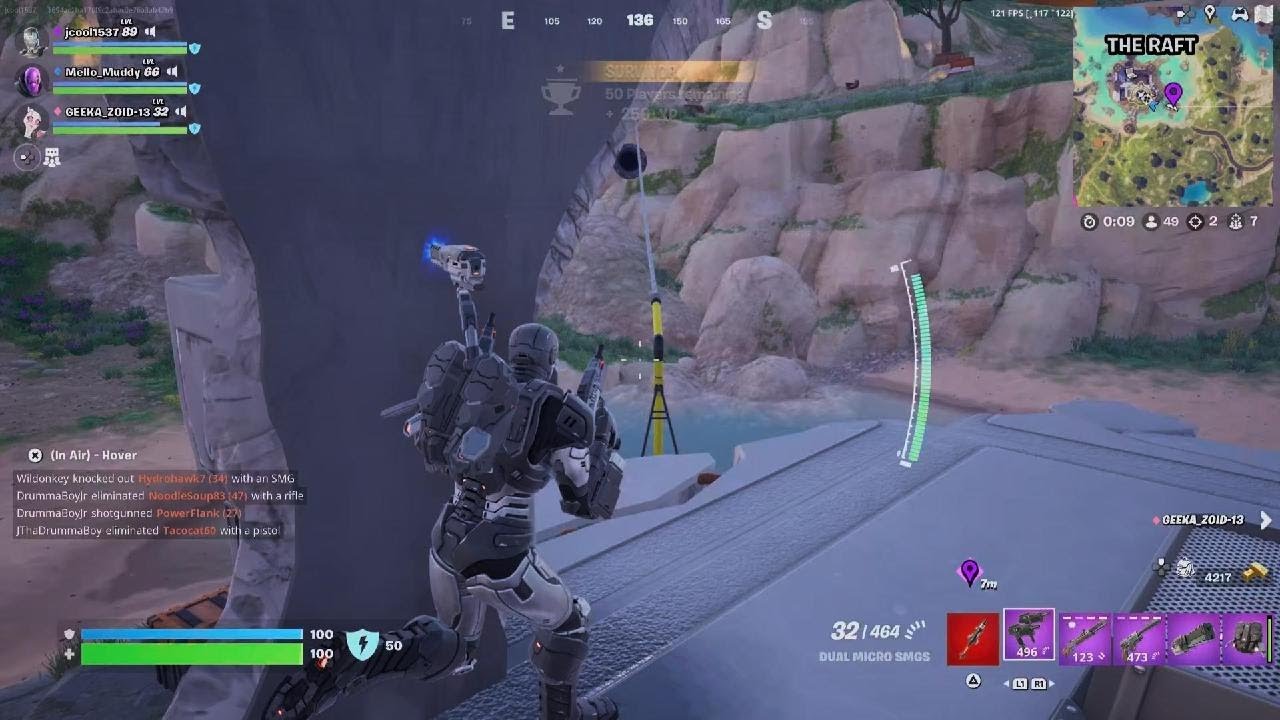 Fortnite War Machine ahh scene - YouTube