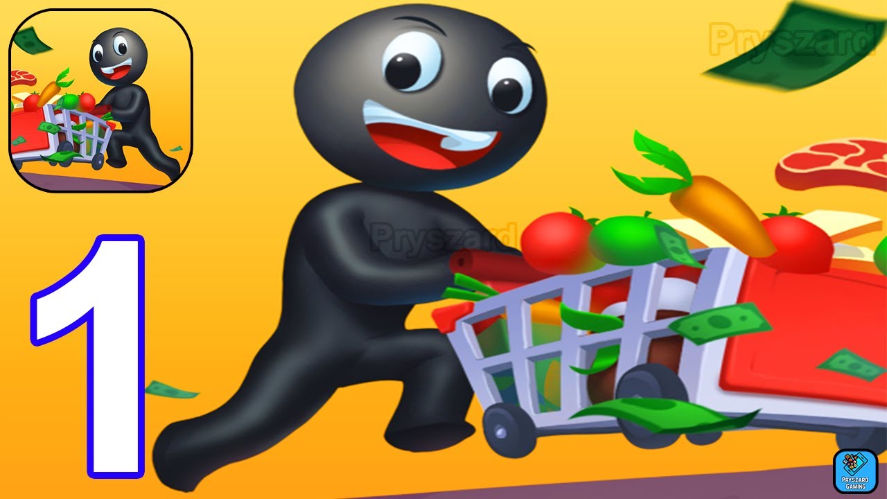 My Mini Mart: Stickman Tycoon - Gameplay Walkthrough Part 1 Stickman ...