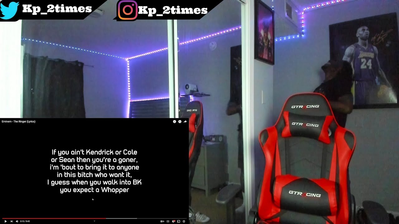 RATE 1-10!! Eminem - The Ringer (Lyrics) REACTION - YouTube