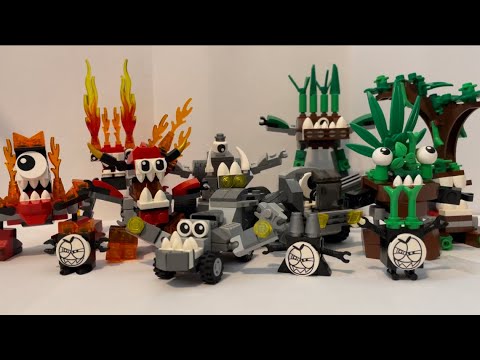 lego mixels custom series 11 overview! - YouTube