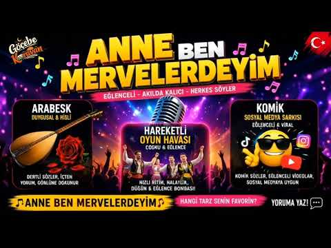 ANNE BEN MERVELERDEYİM 😂 Herkesin Diline Dolanacak Şarkı! 2026