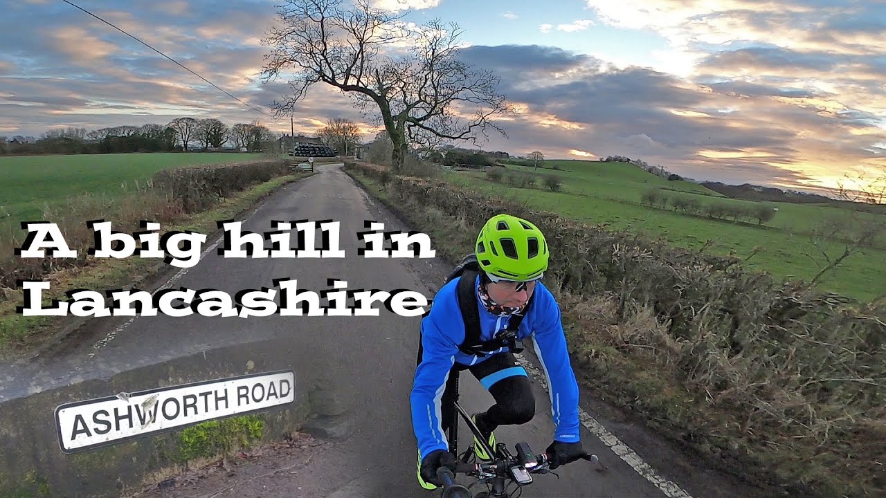 Cycling up Ashworth Valley road, a big hill in Lancashire - I'm a ...