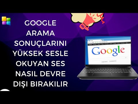 Google arama sonuçlarını yüksek sesle okuyan ses nasıl devre dışı bırakılır