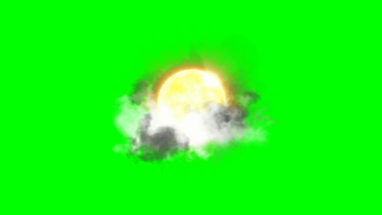 Active Weather green screen video - YouTube