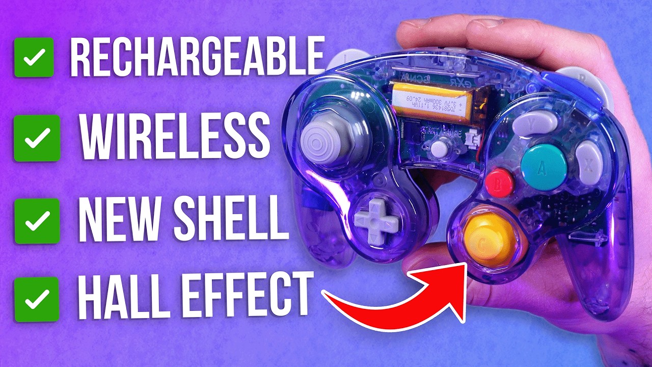 I Built The Ultimate GameCube Controller! - YouTube