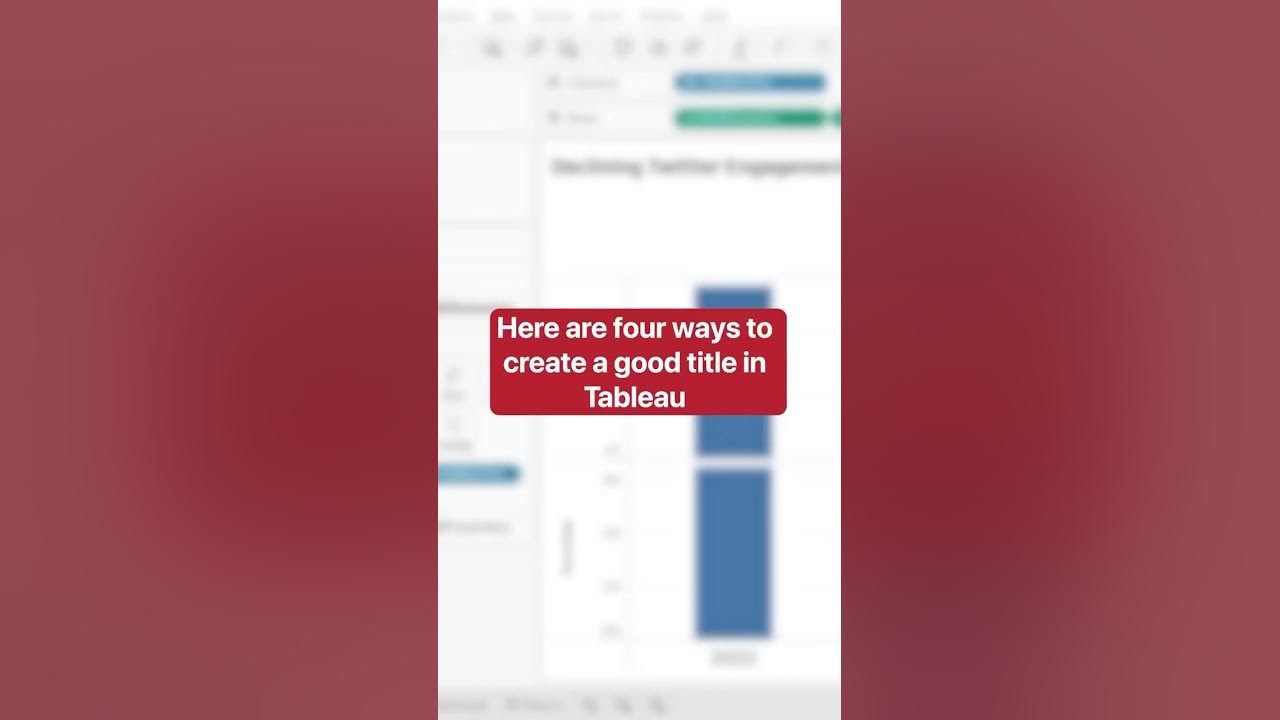 Here Are 4 Ways To Create A Good Title In Tableau YouTube here-are-4-ways-to-create-a-good-title-in-tableau-youtube