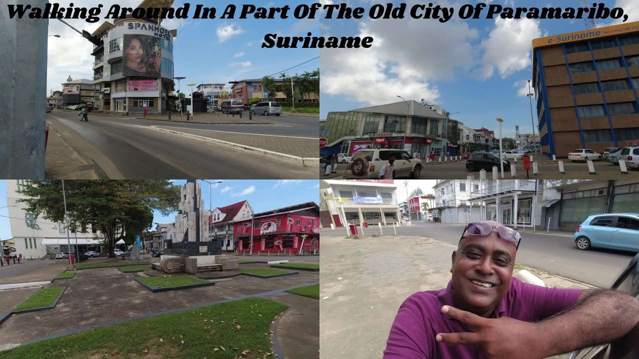 Check Out An Old Part Of The City Of Paramaribo Suriname! - YouTube