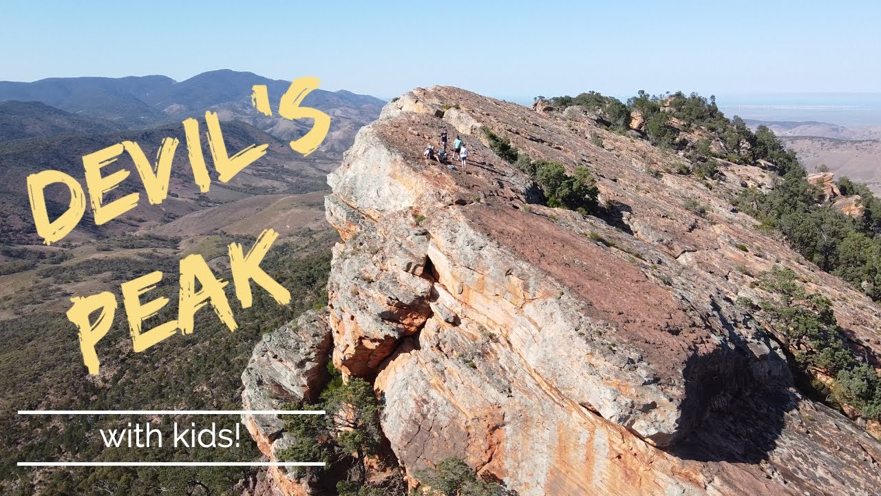 Climbing Devil's Peak in the Flinders Ranges - YouTube