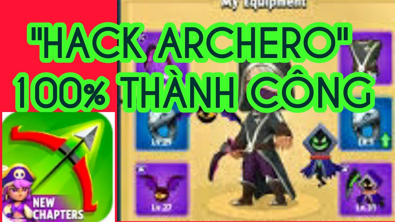 Hướng dẫn "HACK" Archero 100% thành công , Archero hack dame Và Máu | Mèo Trắng Channel - YouTube