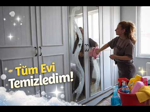 Sadece Toplayacaktım Ama Tüm Evi Temizledim🧼 Zencefil Shot Rutini🍹