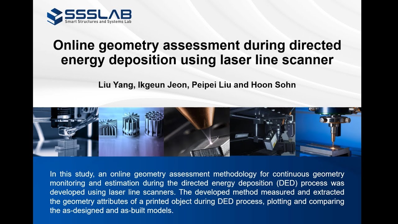 Online geometry assessment during directed energy deposition using ...